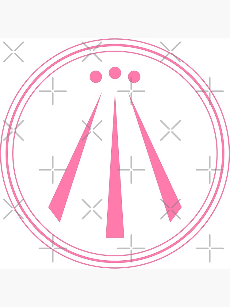 "Pink Awen Celtic Symbol" Poster for Sale by patterniastudio | Redbubble