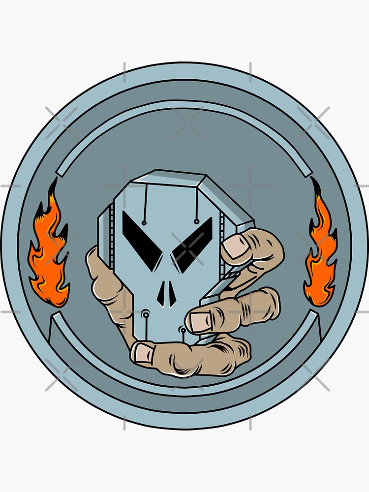 "UK Metalheadz" Sticker by JjorenStarr | Redbubble