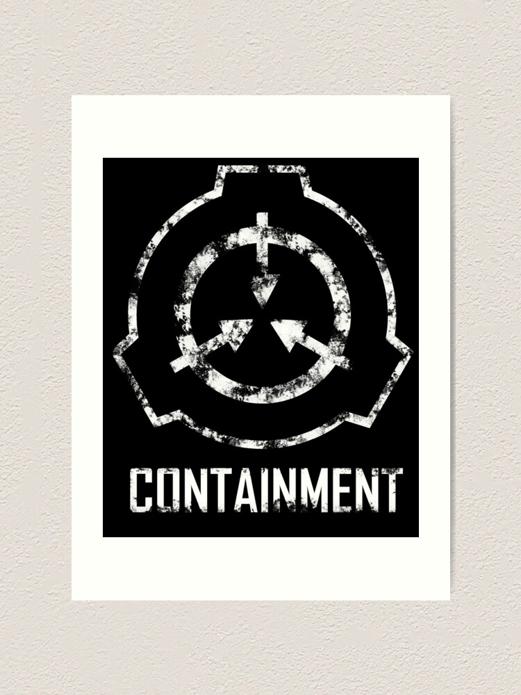 "SCP Foundation: Containment symbol" Art Print for Sale by Rebellion-10 ...