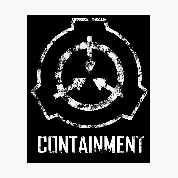 "SCP Foundation: Containment symbol" Photographic Print for Sale by ...