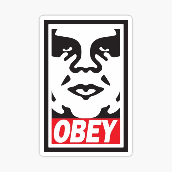 "Obey They Live" Sticker by Voquera | Redbubble