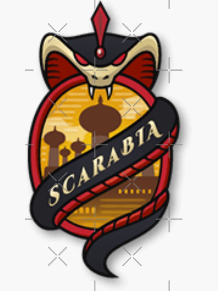 "Scarabia Twisted Wonderland Dorm Icon" Sticker by ReignCafe | Redbubble