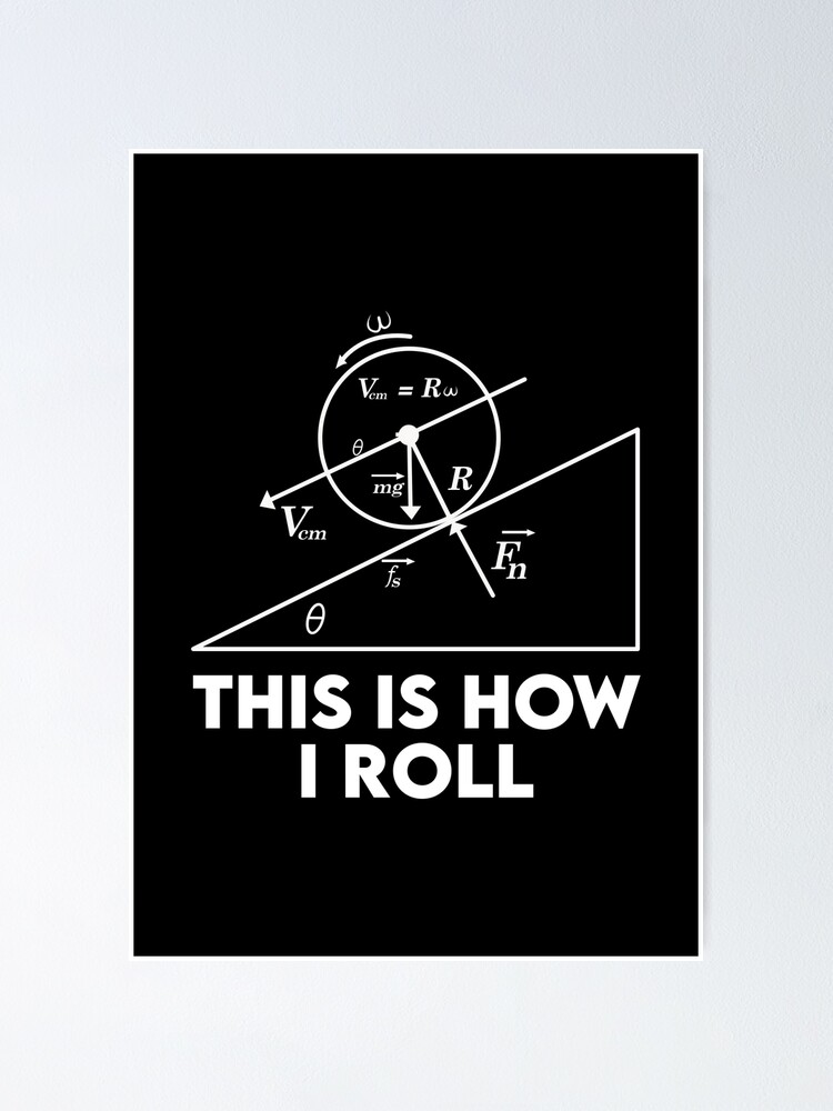 "Funny Physicist Gift: This Is How I Roll Physics Equation Science ...