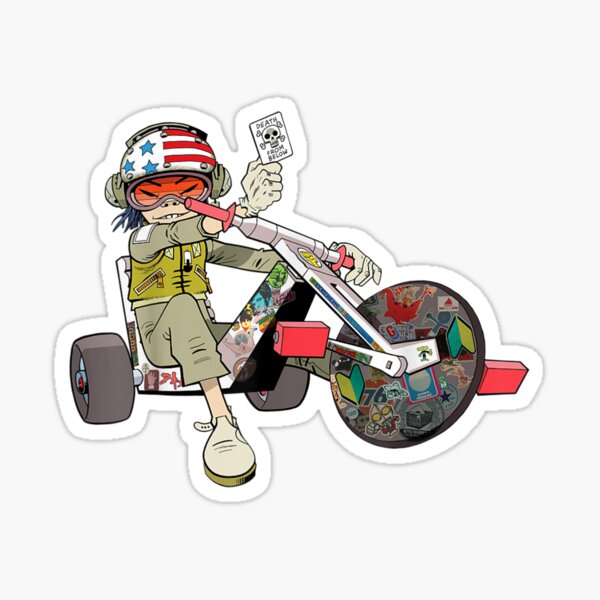 "Trike" Sticker by PriyaLyla18 | Redbubble