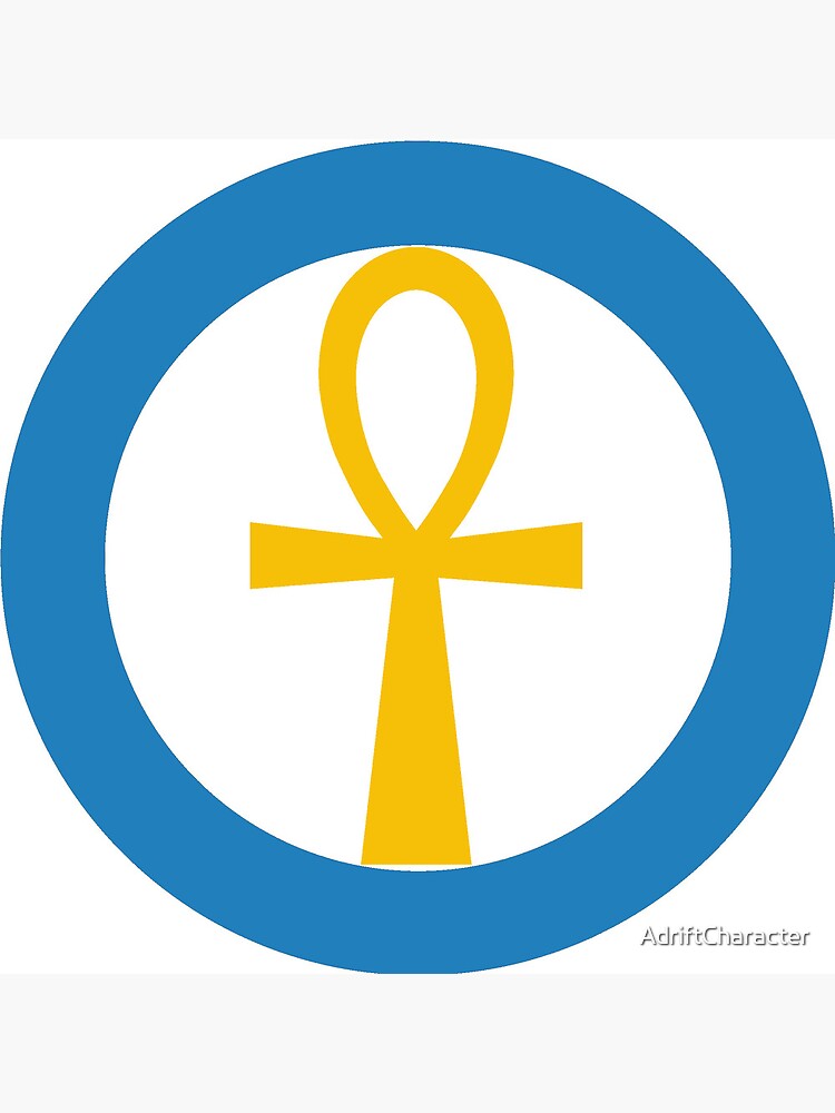 "Dr Fate Blue Logo" Photographic Print for Sale by AdriftCharacter ...