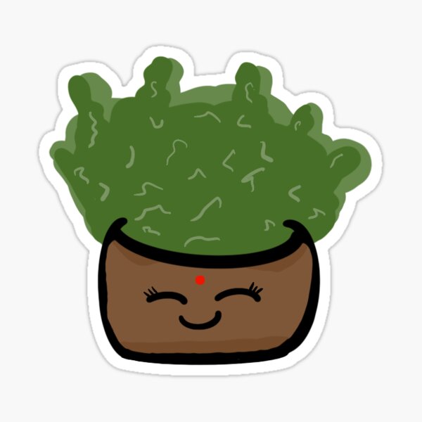"Bindi Bush " Sticker for Sale by DesignDesi | Redbubble