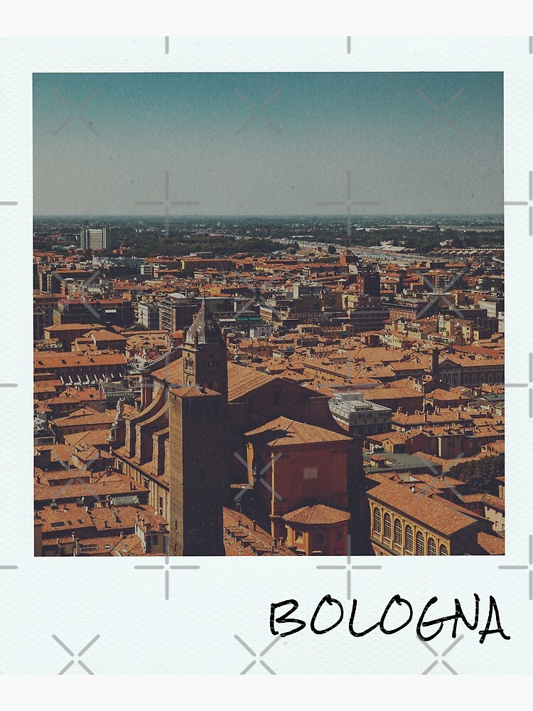 "Bologna Vintage Film White Frame Souvenir" Poster for Sale by ...