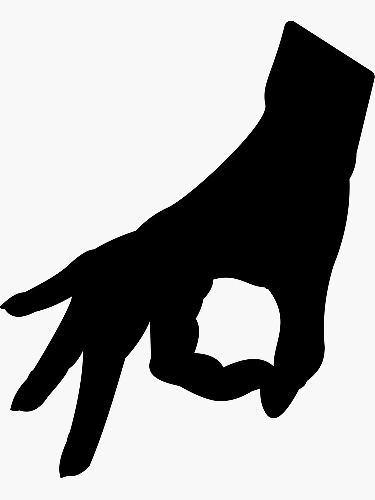 "The Circle Game - Black" Sticker by Thronsano | Redbubble