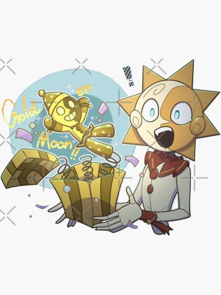 "fnaf sundrop suprise" Sticker for Sale by vinike2200 | Redbubble