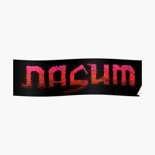 "Nasum Logo" Poster by SihnoXOnhis | Redbubble
