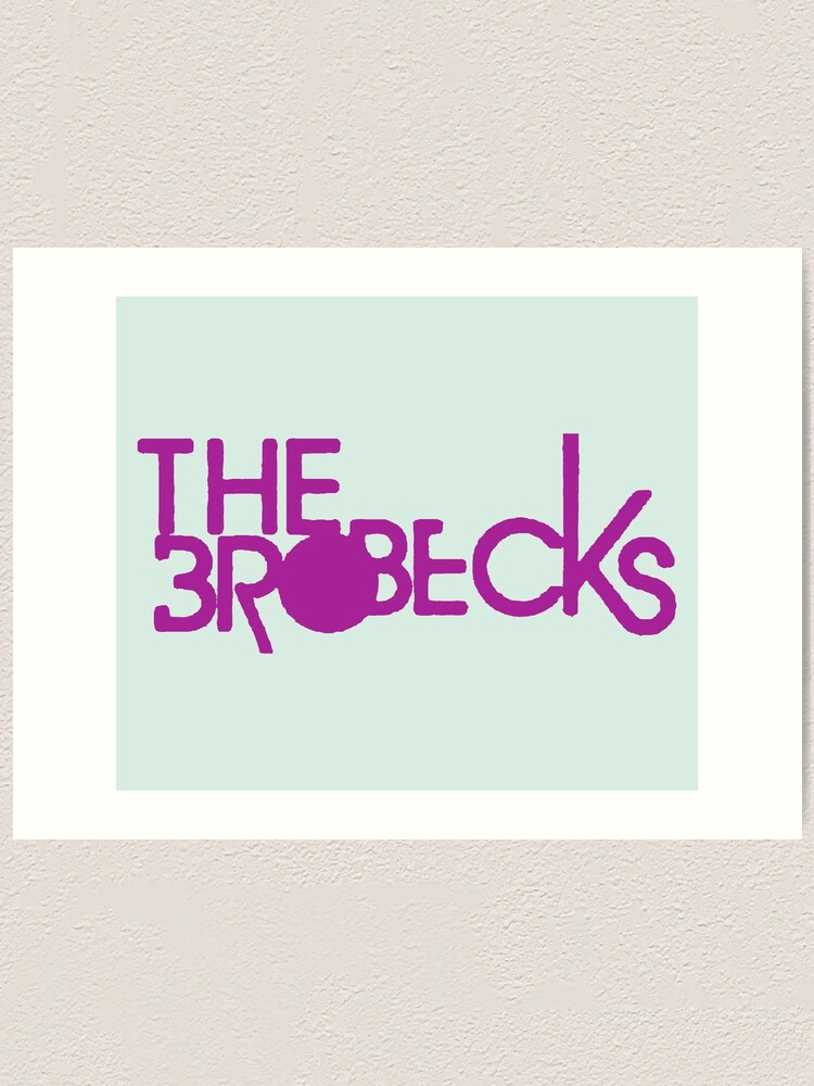 "Pink The Brobecks Violent Things Logo" Art Print for Sale by andreadkc ...