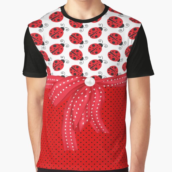 "Sweet Red Ladybugs" T-shirt for Sale by purplesensation | Redbubble ...