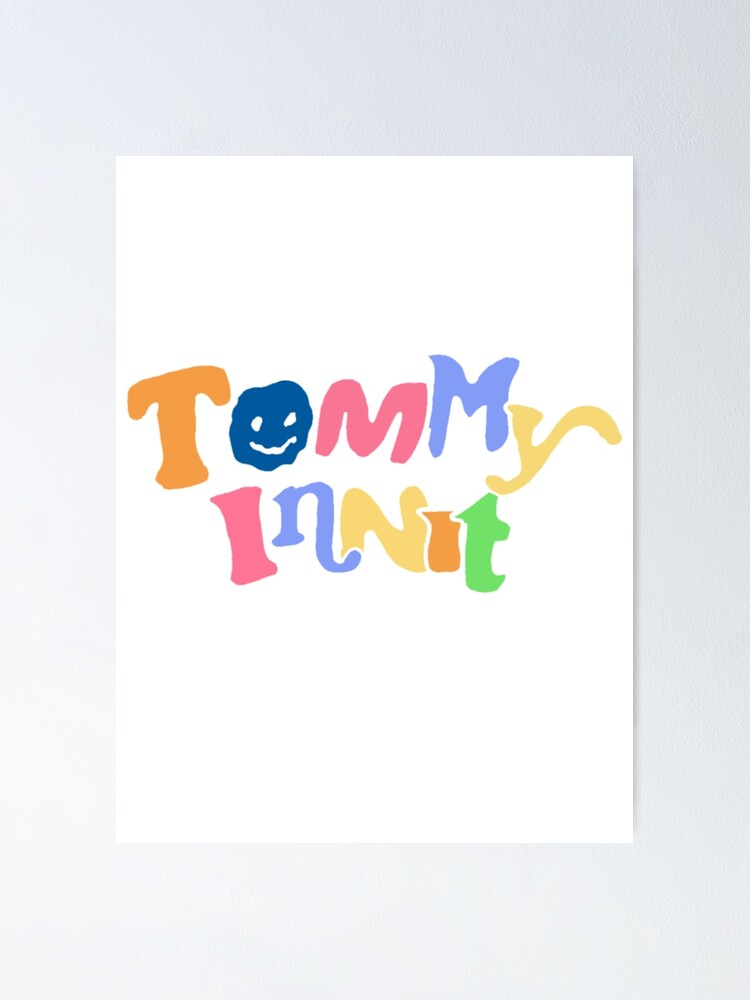 "Tommyinnit Colorful Logo" Poster for Sale by selkiesocean | Redbubble