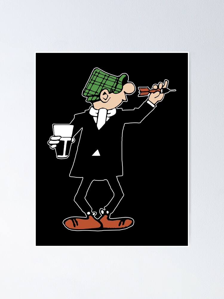 "Andy Capp Darts" Poster for Sale by Kristanunique | Redbubble