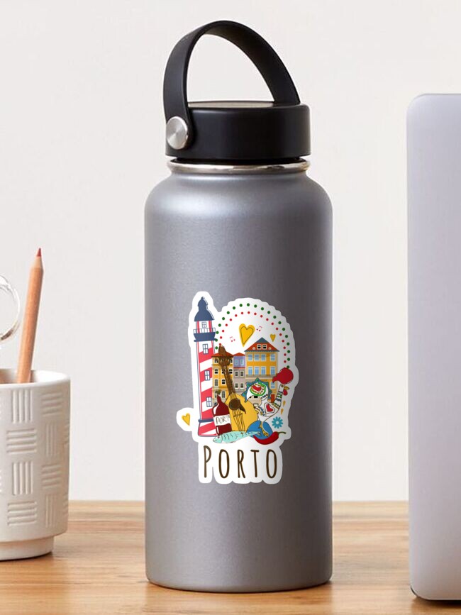 "PORTO" Sticker for Sale by letsgoto | Redbubble