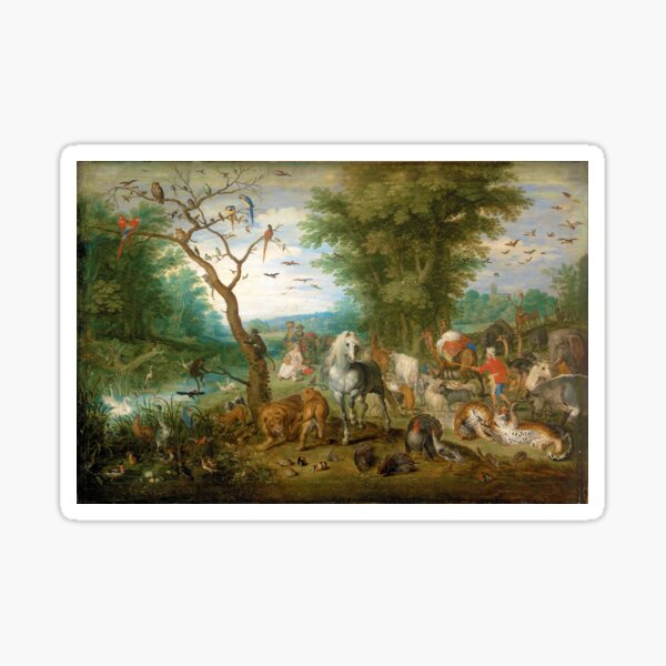"Paradise Landscape with Animals by Jan Brueghel the Elder (1615 ...