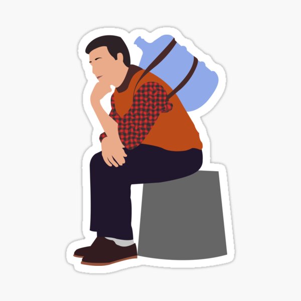 "The Waterboy" Sticker for Sale by TvDoodles | Redbubble