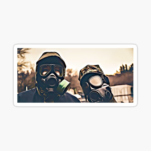 "Chernobyl gas mask" Sticker by BIHSELLER | Redbubble