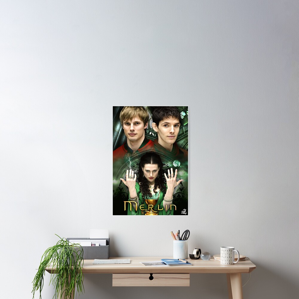 "BBC Merlin Poster 30" Poster for Sale by Alysaurum | Redbubble