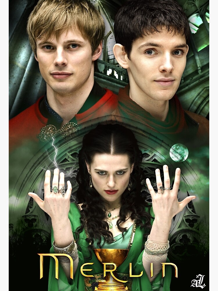 "BBC Merlin Poster 30" Poster for Sale by Alysaurum | Redbubble