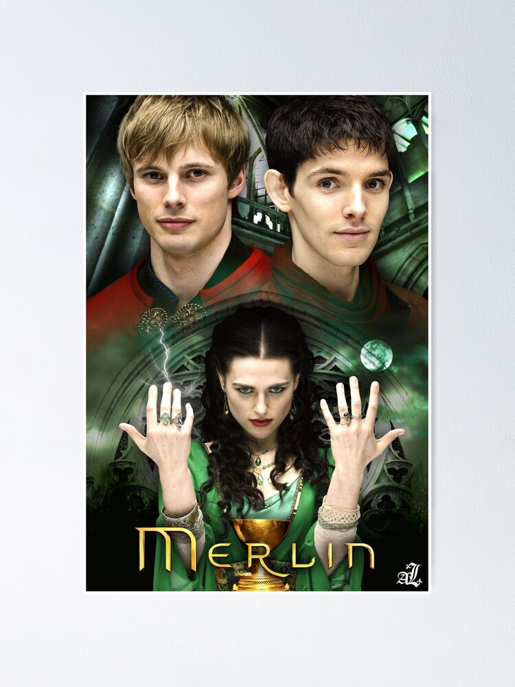 "BBC Merlin Poster 30" Poster for Sale by Alysaurum | Redbubble