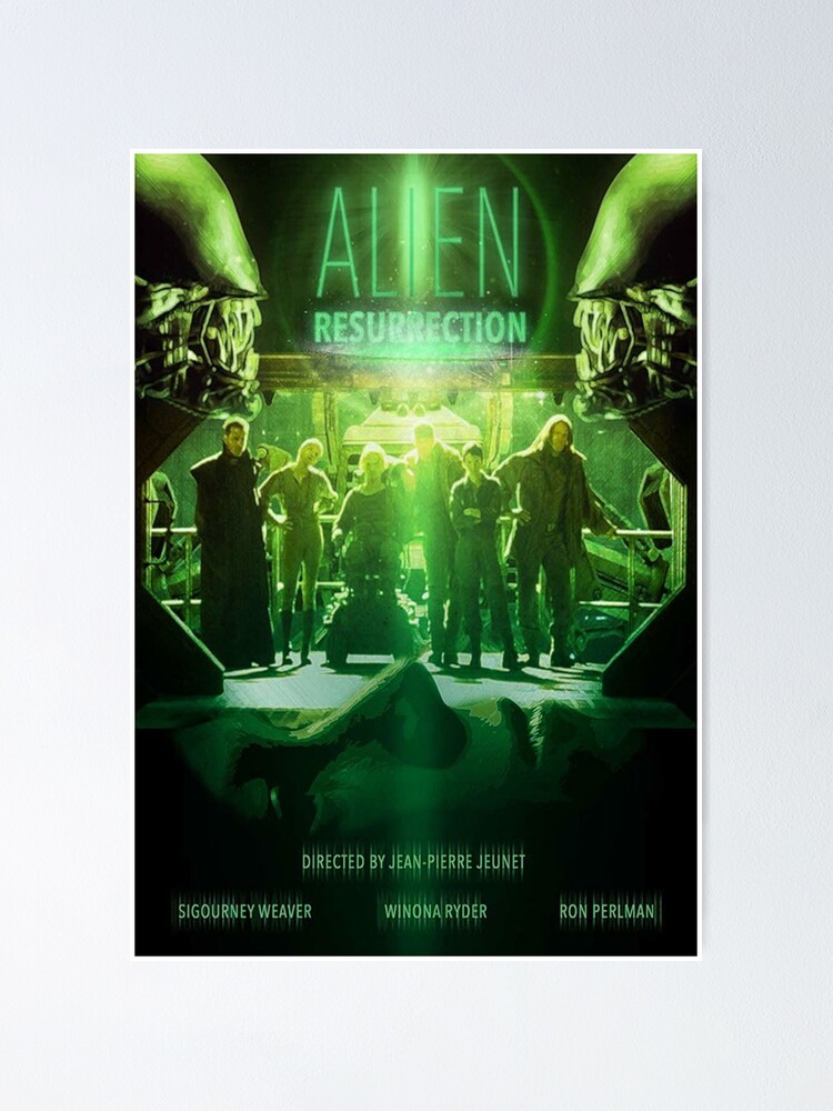 "Alien: Resurrection (1997)" Poster for Sale by AlienFanArt | Redbubble