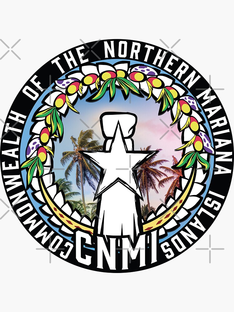 "CNMI Islander" Sticker for Sale by Kwibo691 | Redbubble