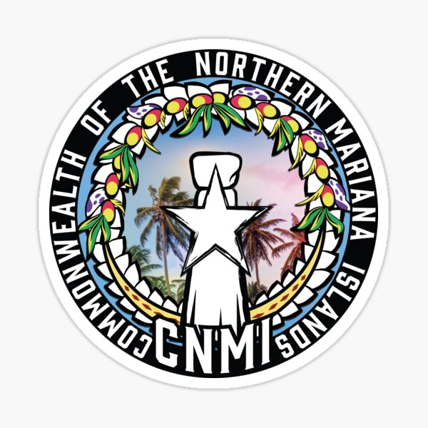 "CNMI Islander" Sticker for Sale by Kwibo691 | Redbubble
