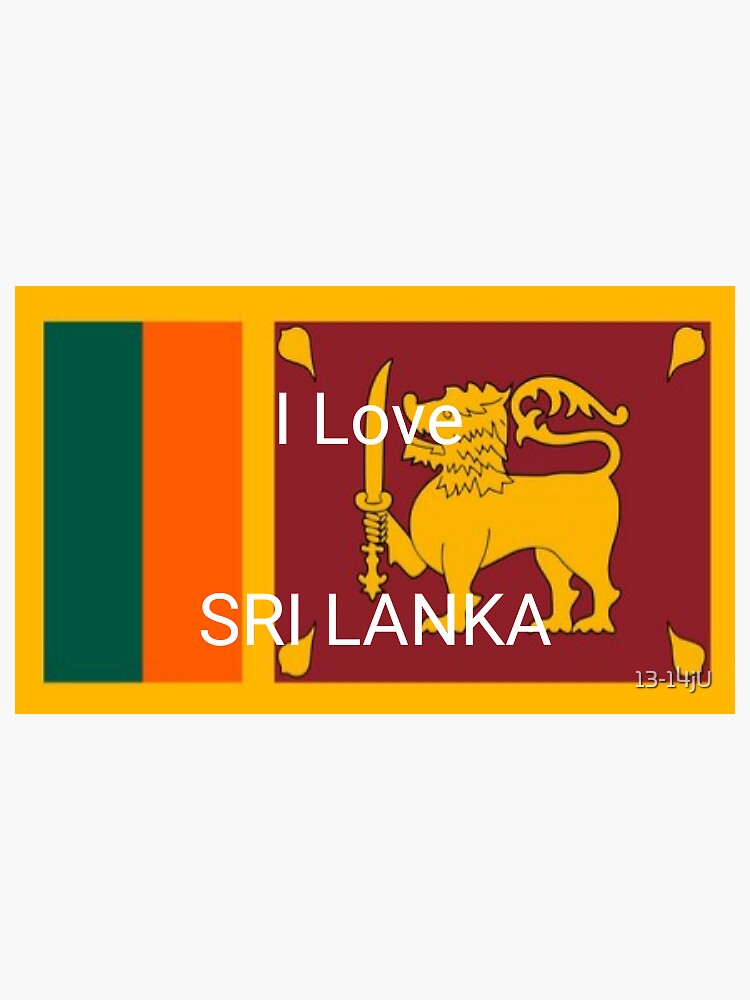 "Sri Lanka" Sticker by 13-14jU | Redbubble