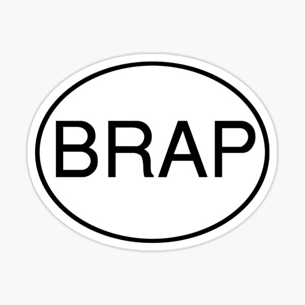 "Brap On Skinny Puppy Fans Only!" Sticker for Sale by harmaa | Redbubble