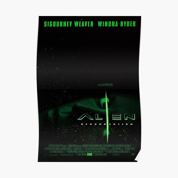 "Alien: Resurrection (1997)" Poster for Sale by AlienFanArt | Redbubble
