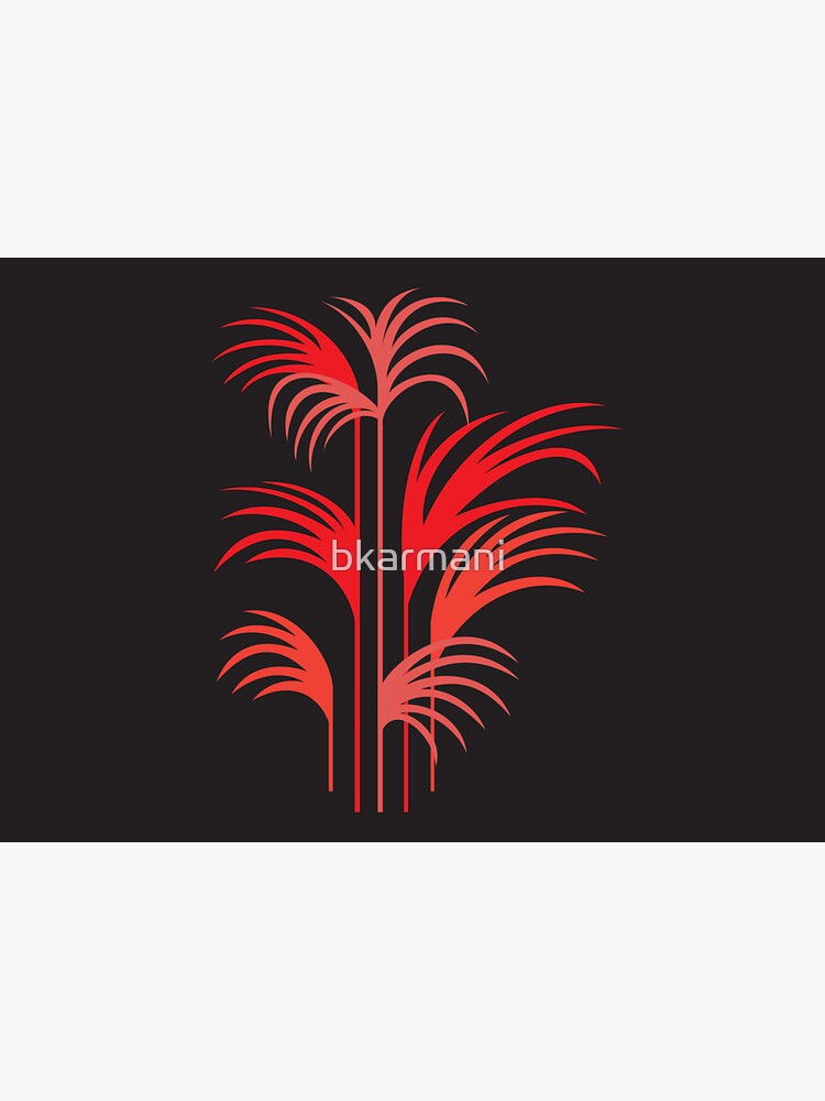 "fire nation flower art" Sticker by bkarmani | Redbubble