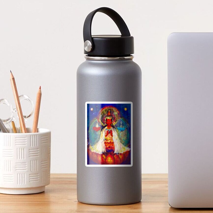 "Rainbow Aura Pandaravasini" Poster for Sale by Visuddhi | Redbubble