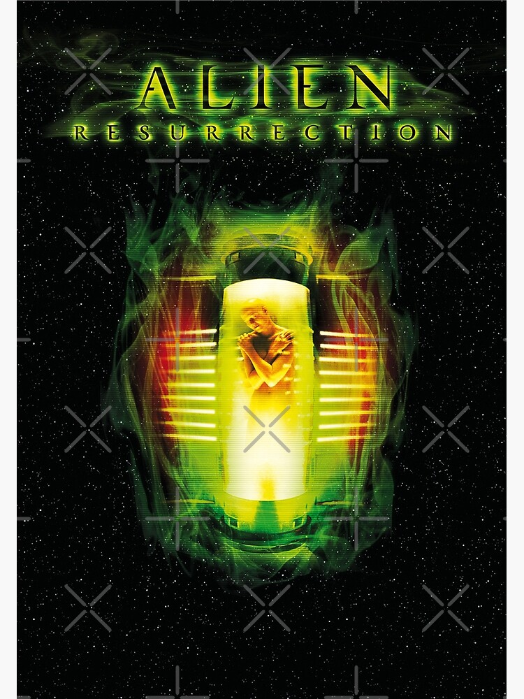 "Alien: Resurrection (1997)" Poster by AlienFanArt | Redbubble