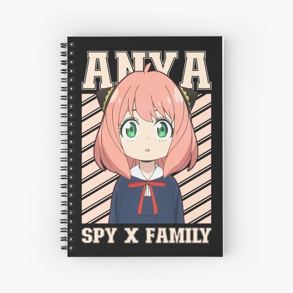 "Anya Forger - Spy X Family" Spiral Notebook by Neelam789 | Redbubble