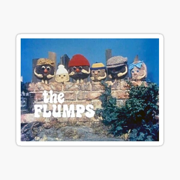 "The flumps" Sticker for Sale by Glinda-39 | Redbubble