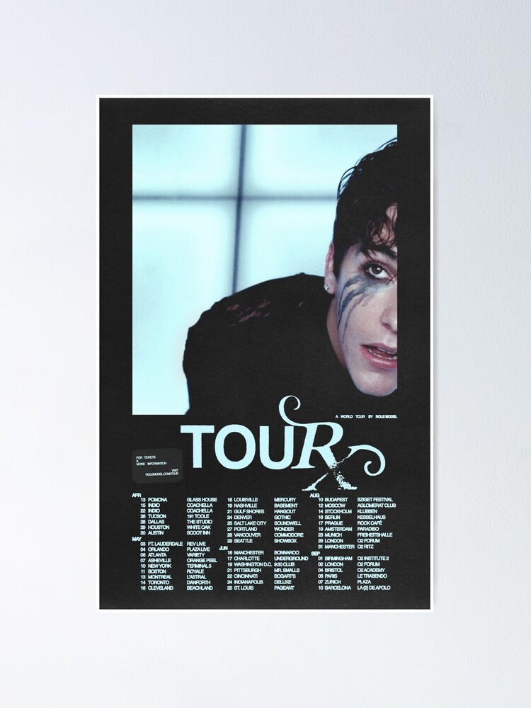 "Tour Role Model" Poster for Sale by LiKaDraw | Redbubble