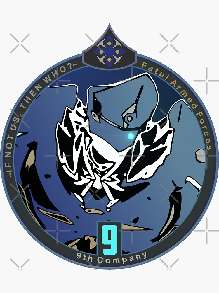 "Genshin Impact Fatui 9. Unternehmen" Sticker von TeyvatTailor | Redbubble