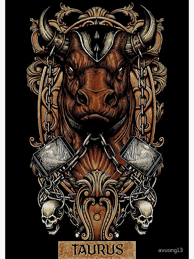 "Taurus" Poster for Sale by avuong13 | Redbubble