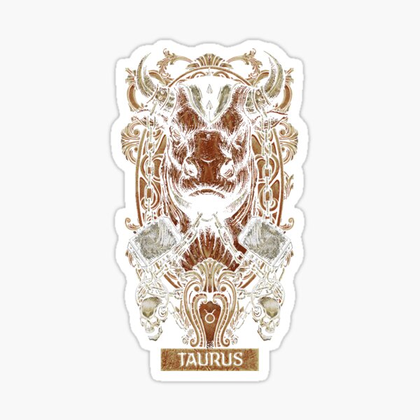 "Taurus" Sticker by avuong13 | Redbubble
