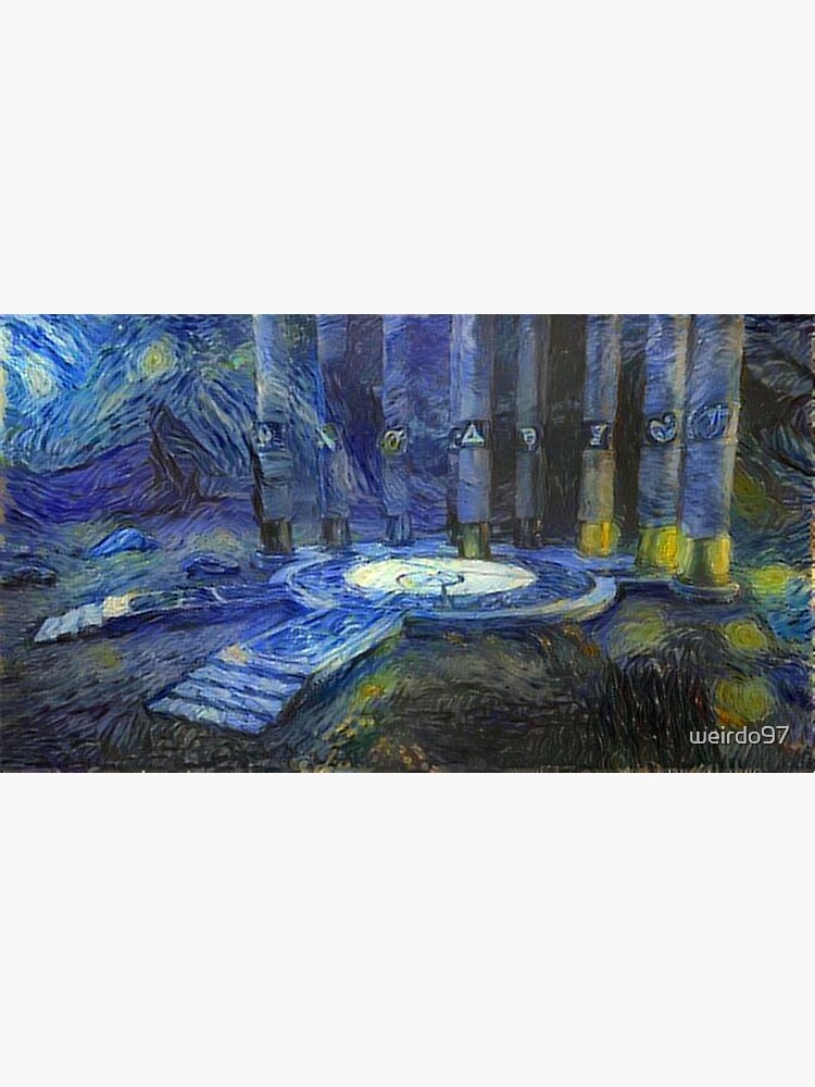 Póster «Legado de Kain Pilares de Nosgoth en estilo Noche estrellada» de weirdo97 | Redbubble