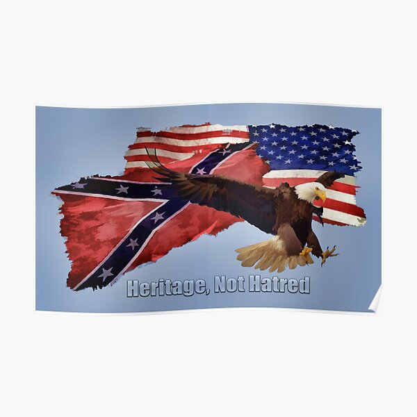 Confederate Flag Wall Art | Redbubble