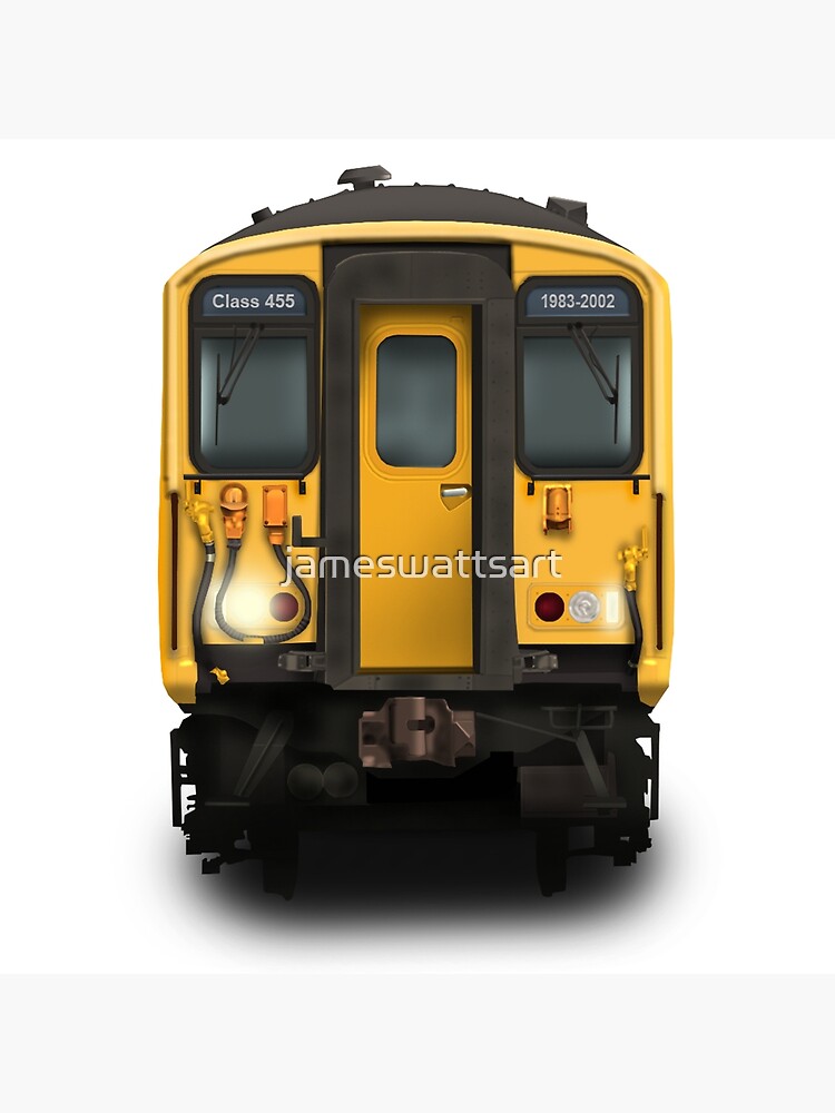 "Class 455 Electric Multiple Unit" Poster for Sale by jameswattsart ...