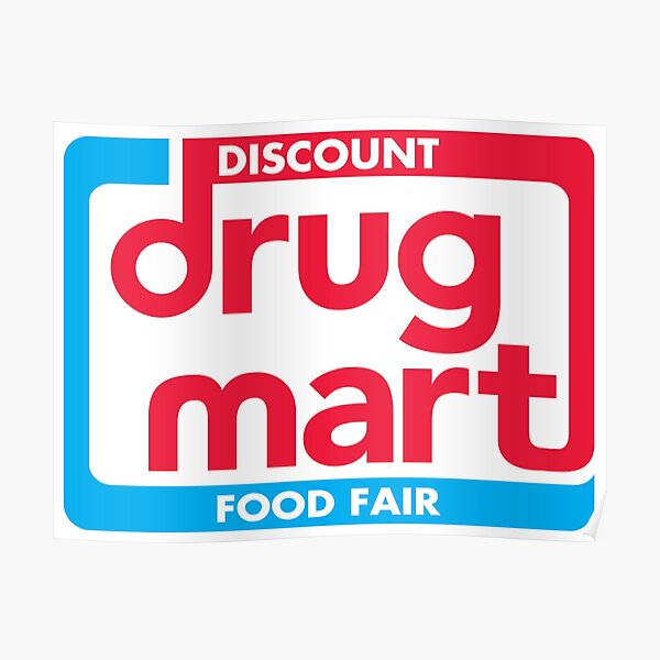 "Discount Drug Mart Logo" Poster by JesseHufstetler | Redbubble