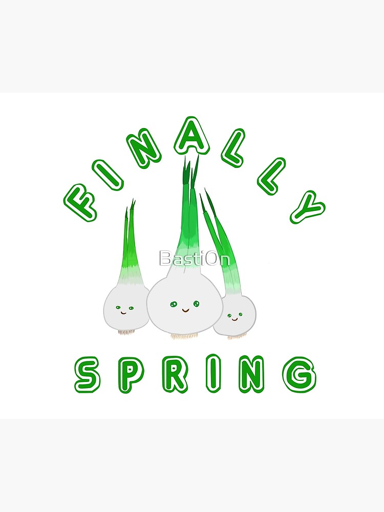 "Finally Spring (Onion) Art" Poster for Sale by Basti0n | Redbubble