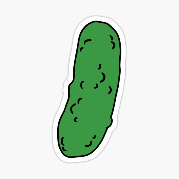 "Picklely Pickle" Sticker for Sale by JustDreaminLife | Redbubble