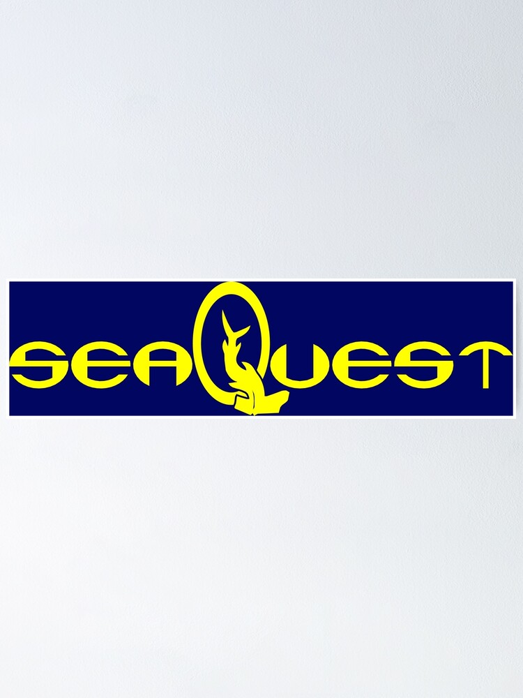 "SeaQuest logo" Poster for Sale by Tzsycho | Redbubble
