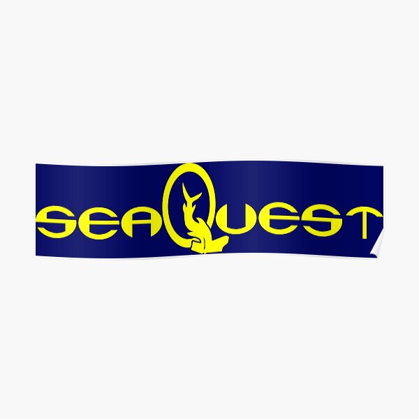 "SeaQuest logo" Poster for Sale by Tzsycho | Redbubble