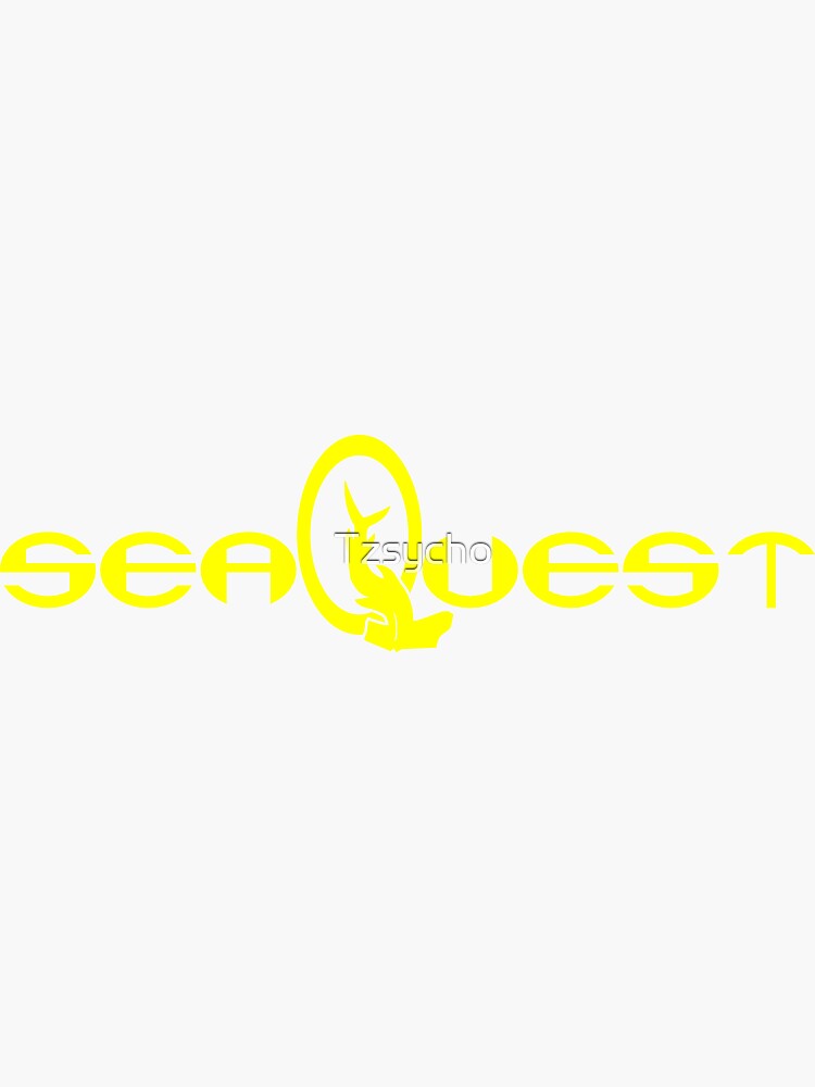 "SeaQuest logo" Sticker for Sale by Tzsycho | Redbubble