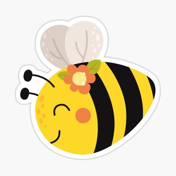 "Mini Bee ,cute little bee " Sticker by os-shop | Redbubble